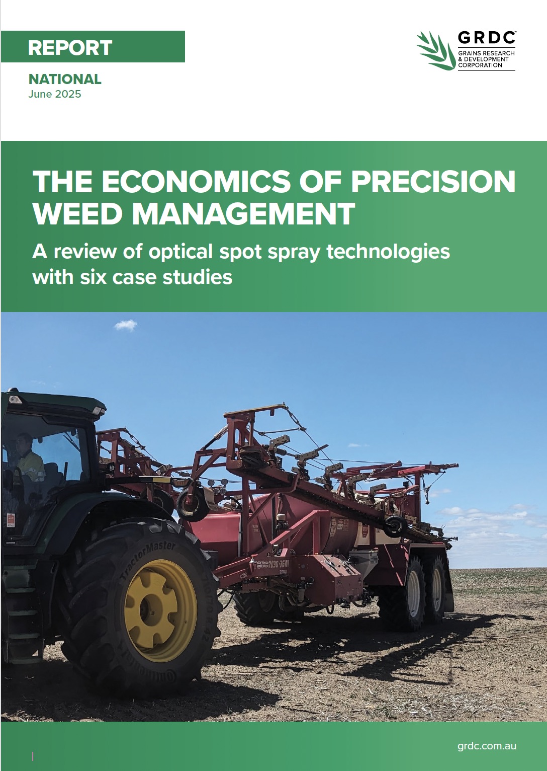 The economics of precision weed management - WeedSmart